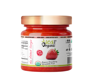 ORGANIC STRAWBERRY SPREADABLE FRUIT – 10 oz – IOS Organic